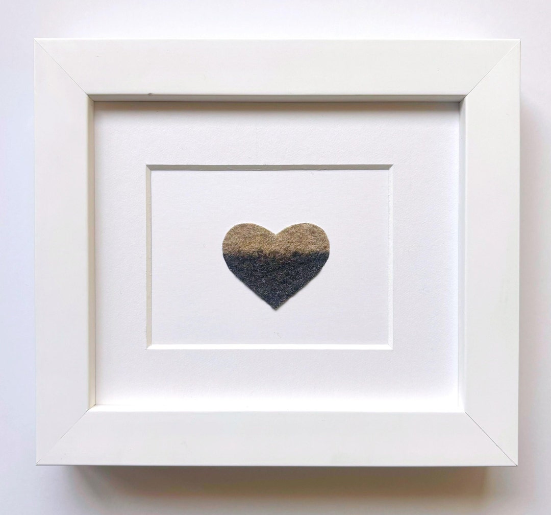 Pet Hair Heart, Pet Hair Keepsake, Pet Memorial, Pet Loss Keepsake, Dog ...