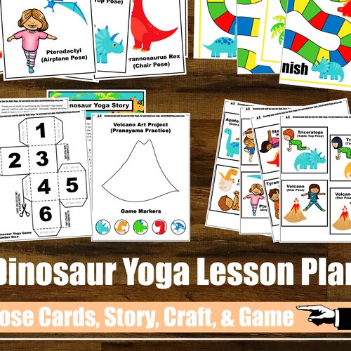 Pet Yoga Lesson Plan Kit Animal Yoga Pets Mindfulness Kids - Etsy