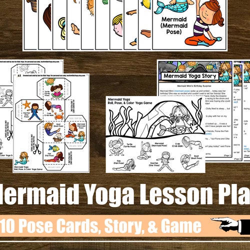 Pet Yoga Lesson Plan Kit Animal Yoga Pets Mindfulness Kids - Etsy