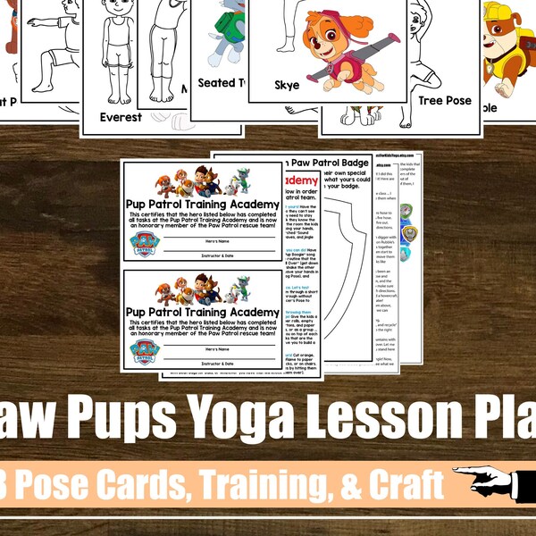 Pet Yoga Lesson Plan Kit, Animal Yoga, Pets, Mindfulness, Kids Yoga ...