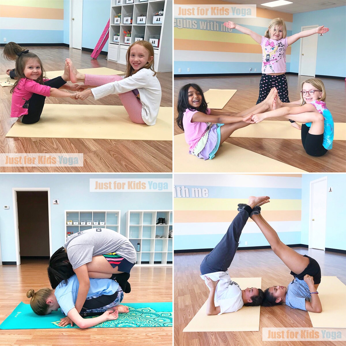 BFF Partner Yoga Lesson Plan Kit, Yoga Game, Mindfulness, Kids Yoga ...