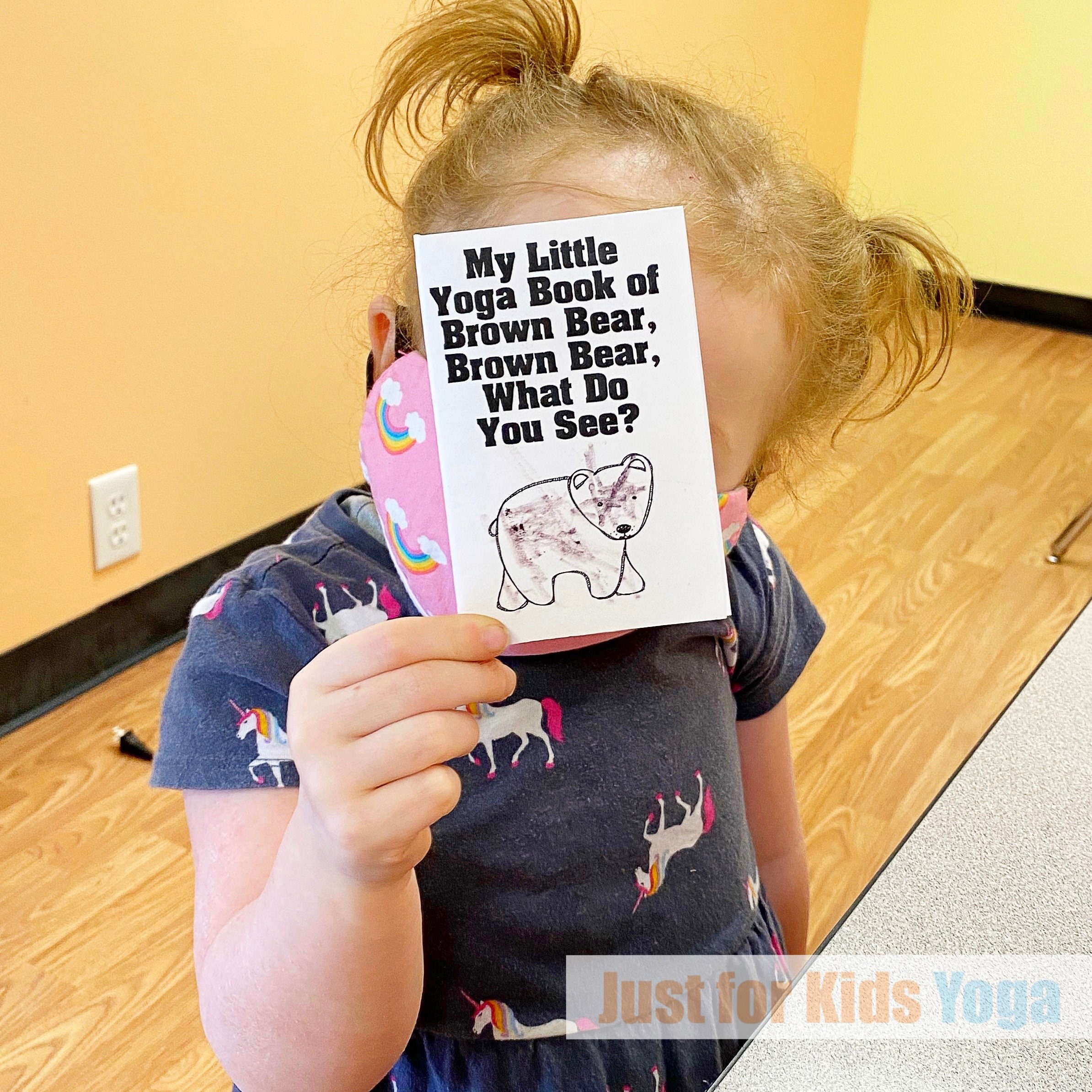 Brown Bear Yoga Lesson Plan, Cube Game, Mini Book, Mindfulness, Kids ...