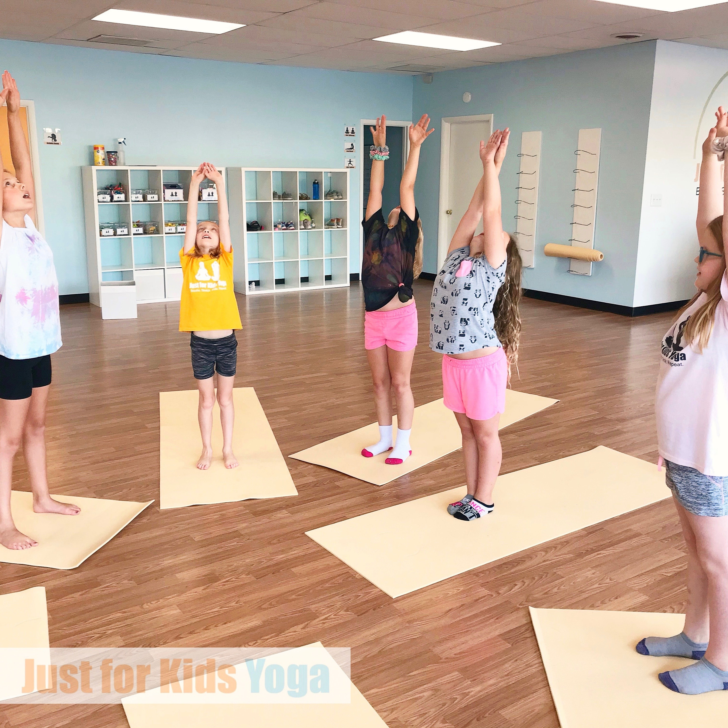 Sun Salutation for Kids Yoga Class With Pose Cards and Flow Chart ...