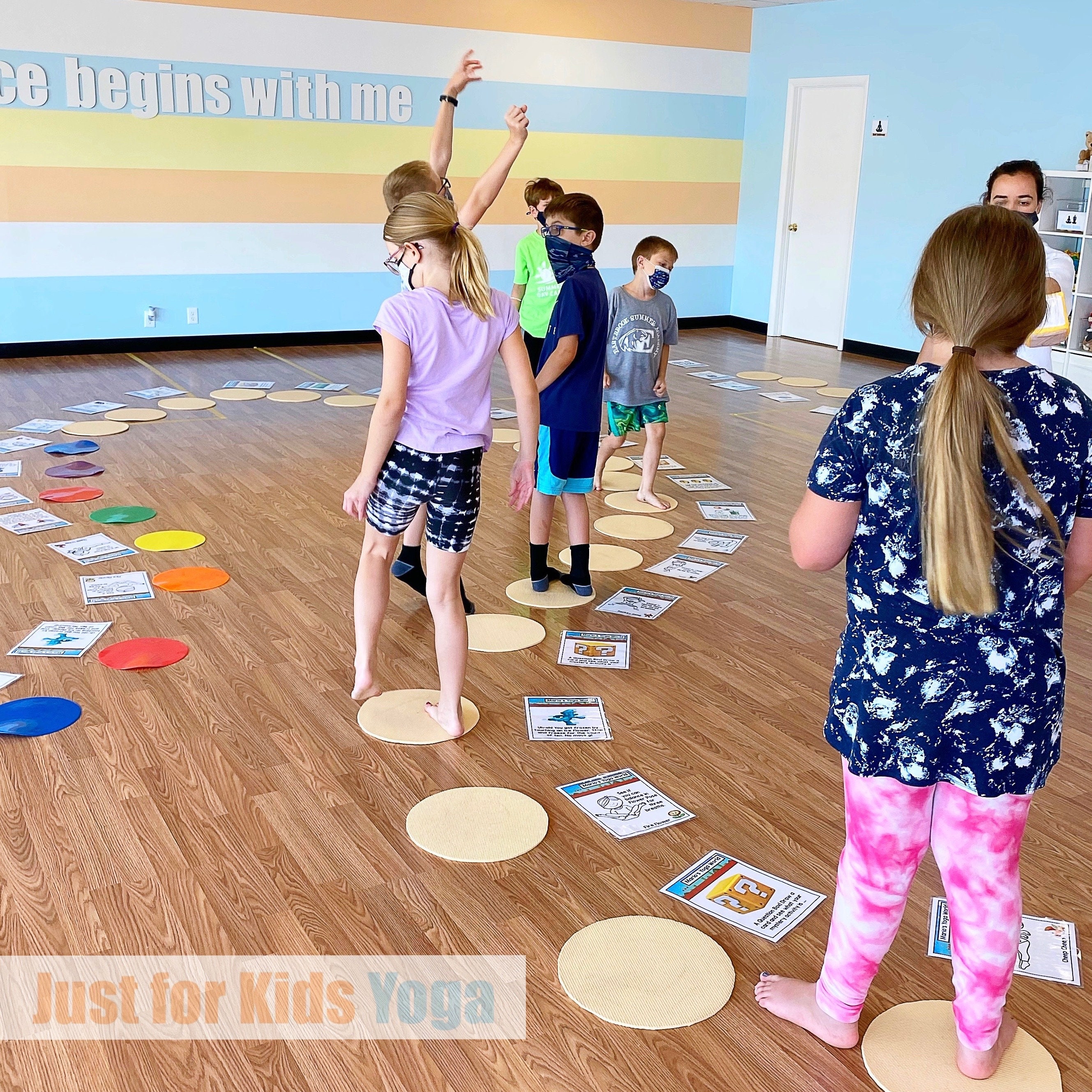 Mario Yoga Lesson Plan Kit, Mindfulness, Kids Yoga Class, Yoga Game ...