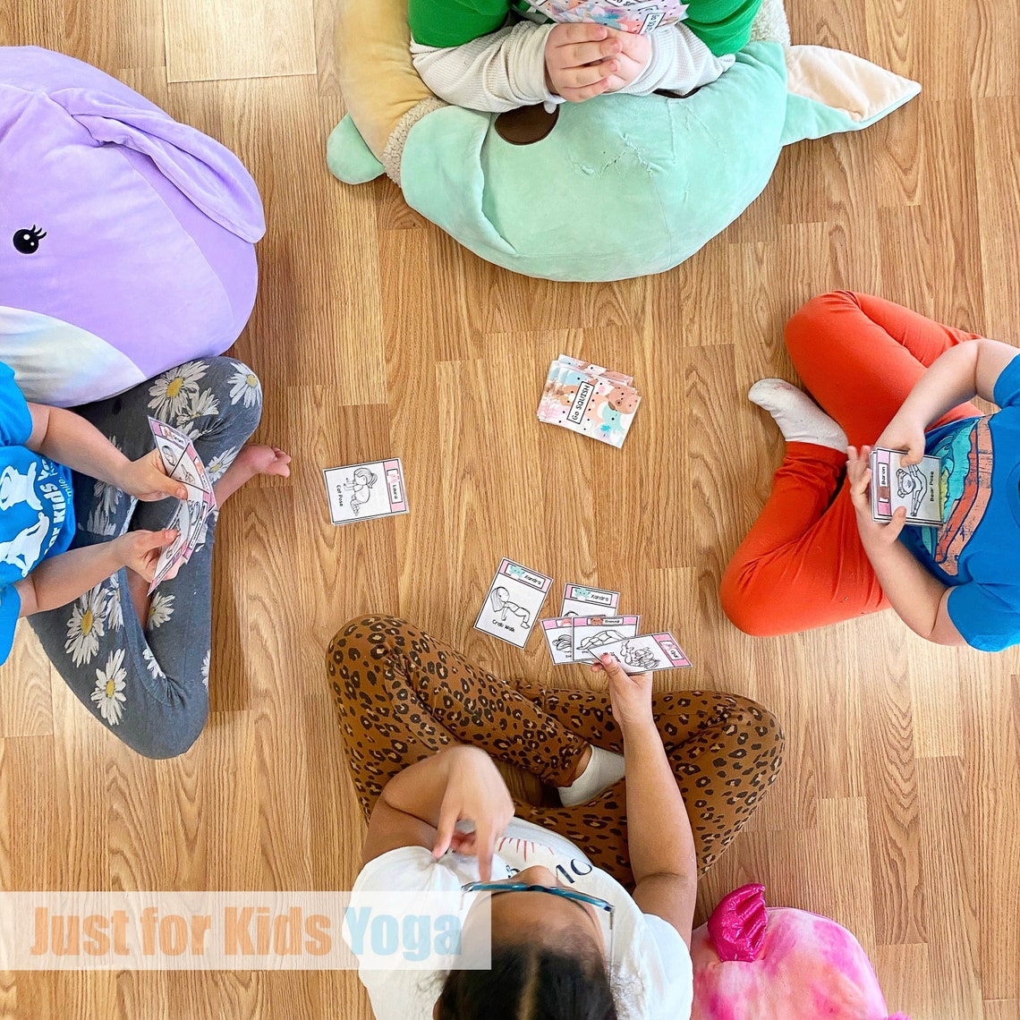 Squishies Yoga Lesson Plan Kit, Yoga Game, Mindfulness, Kids Yoga Class ...