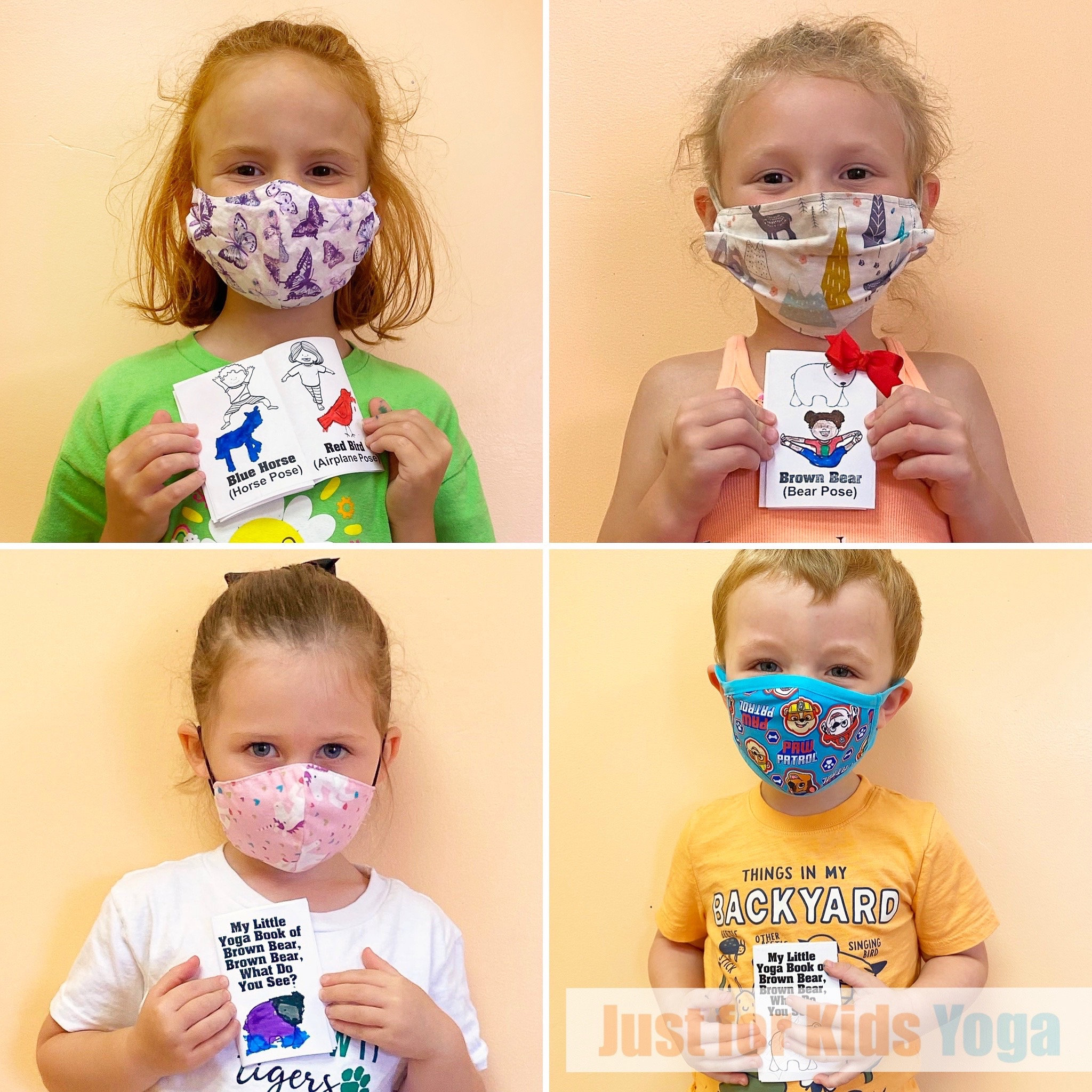 Brown Bear Yoga Lesson Plan Cube Game Mini Book - Etsy