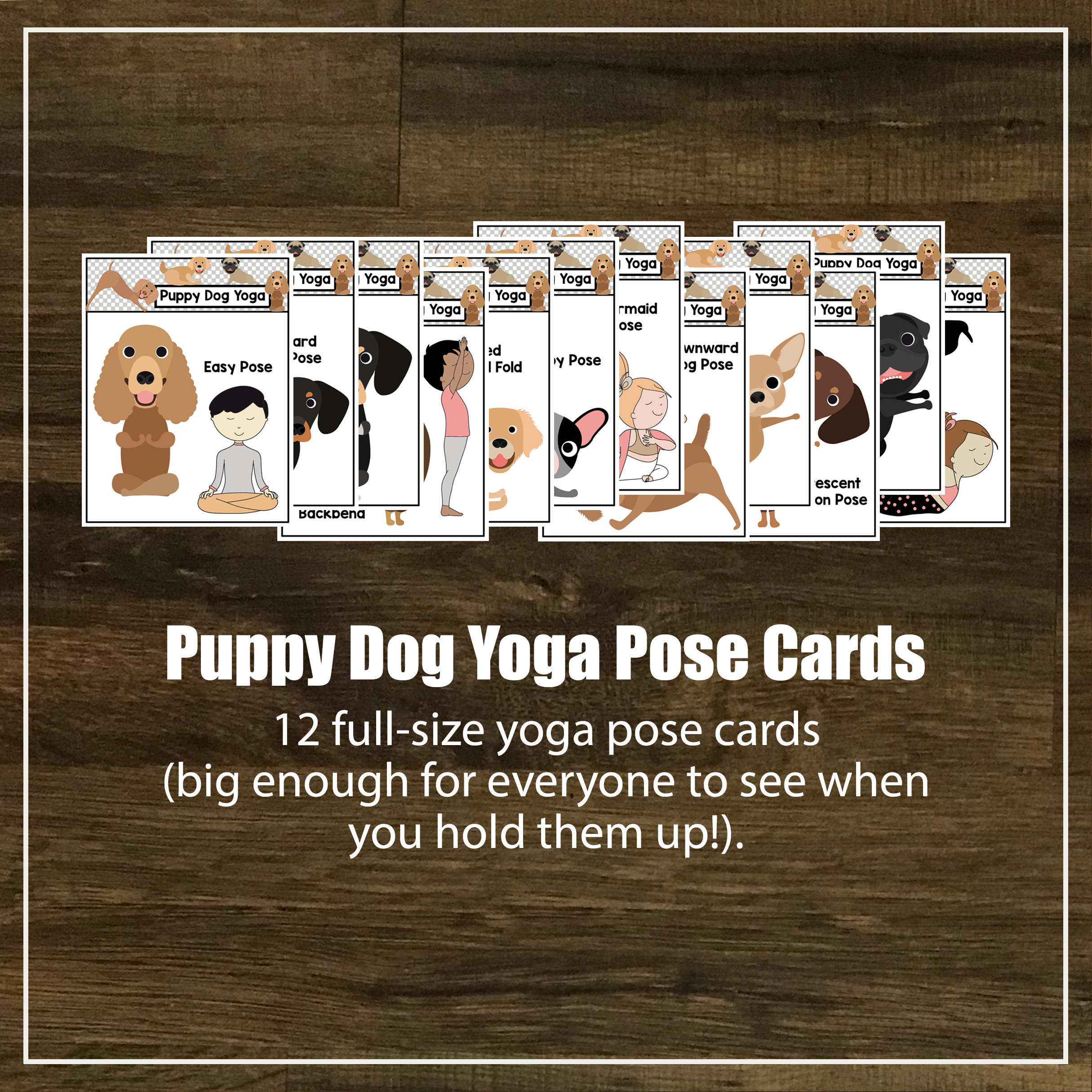 Puppy Dog Yoga Lesson Plan Kit, Animal Yoga, Pets, Mindfulness, Kids ...