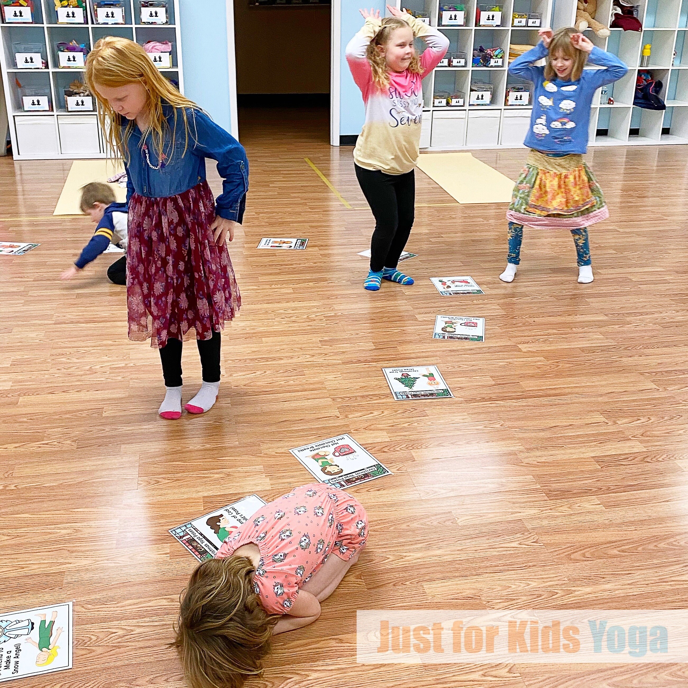 Christmas Yoga Lesson Plan Kit, Holiday, Mindfulness, Kids Yoga Class ...