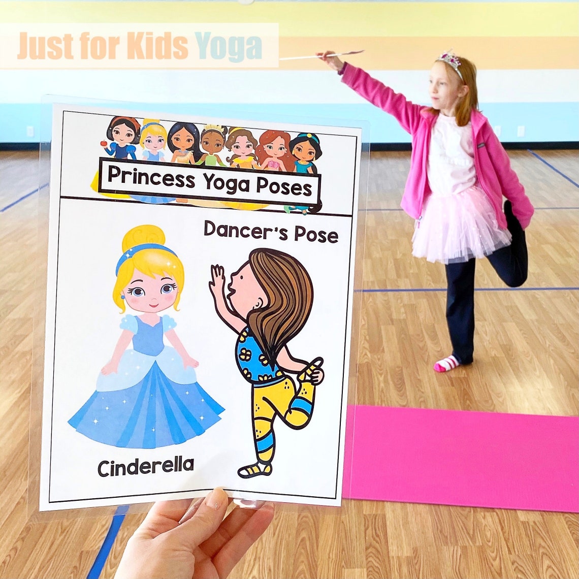 Princess Yoga Lesson Plan Kit Yoga Game Mindfulness Kids - Etsy