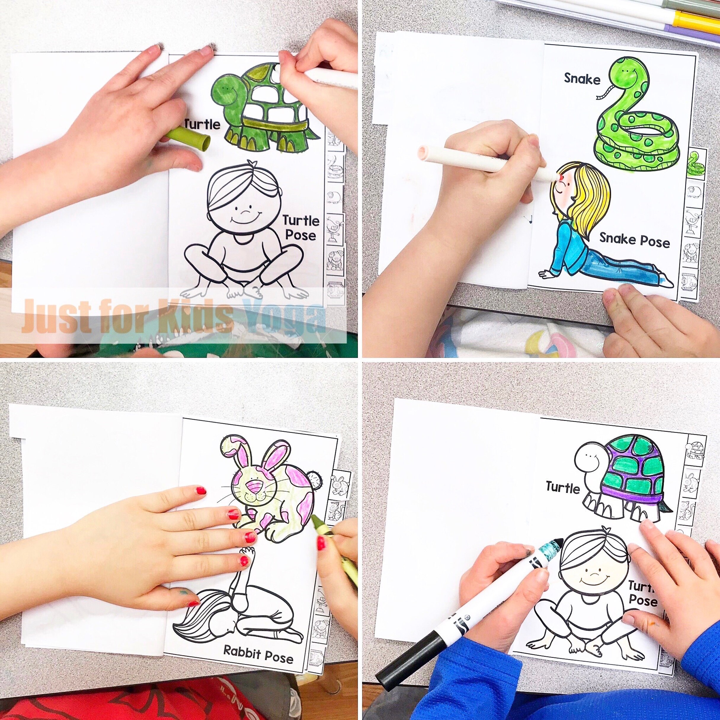 Pet Yoga Lesson Plan Kit Animal Yoga Pets Mindfulness Kids - Etsy