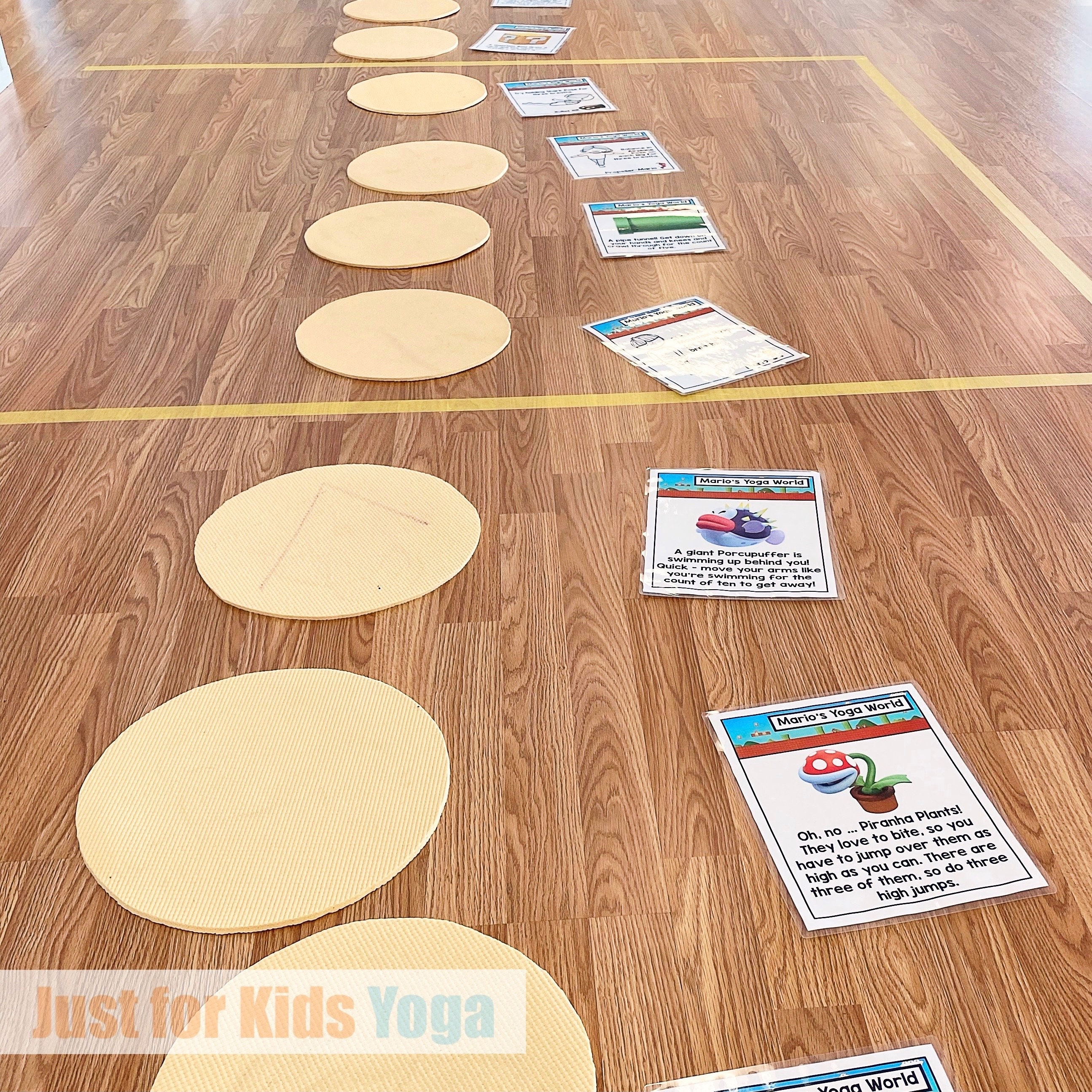 Mario Yoga Lesson Plan Kit Mindfulness Kids Yoga Class Yoga - Etsy