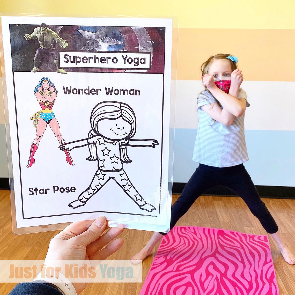 Superhero Yoga Lesson Plan Kit Adventure Story Mindfulness | Etsy