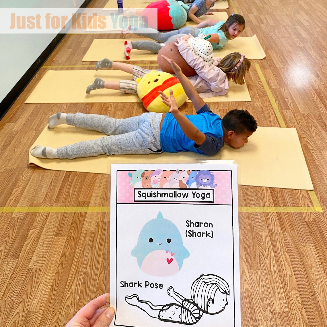 Squishies Yoga Lesson Plan Kit, Yoga Game, Mindfulness, Kids Yoga Class ...