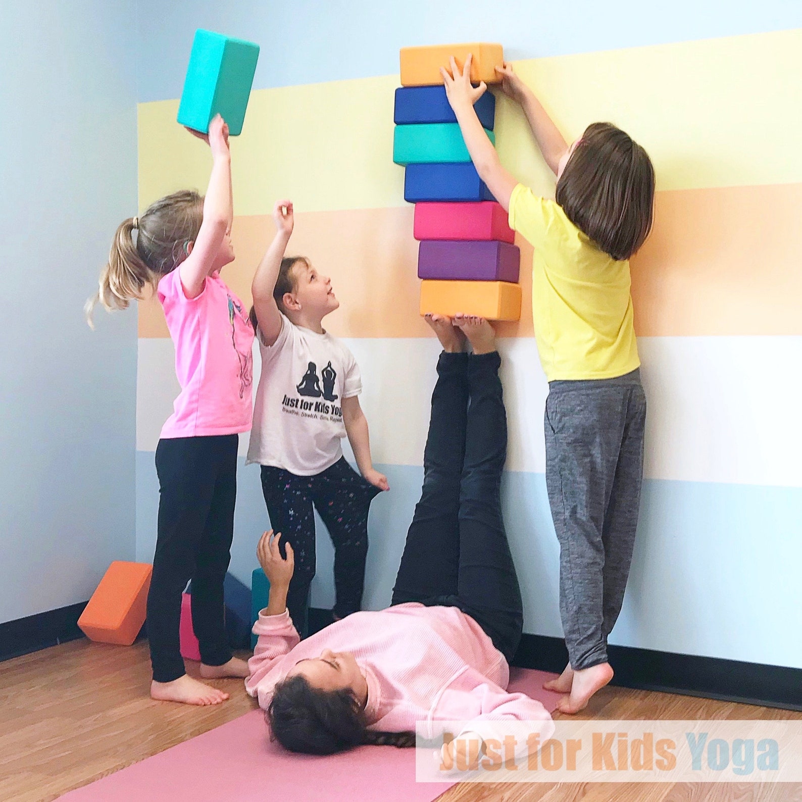 Set of 40 Yoga Block Activity Cards Task Cards Yoga | Etsy