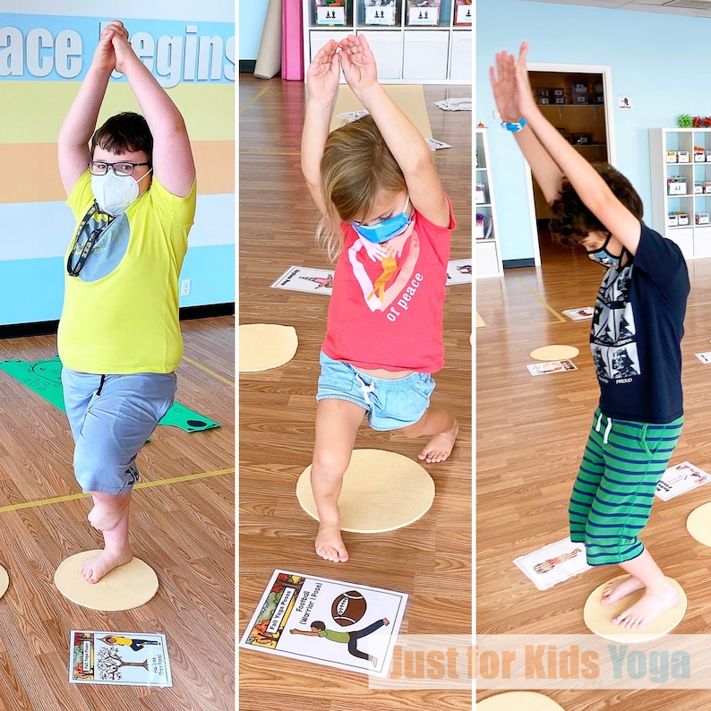 Fall Yoga Lesson Plan Kit, Flap Books, Mindfulness, Kids Yoga Class ...