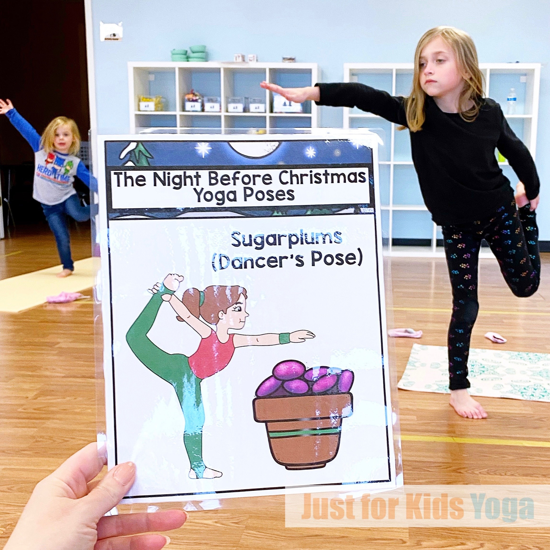 Night Before Christmas Kids Yoga Lesson Plan, Christmas, Story Time ...