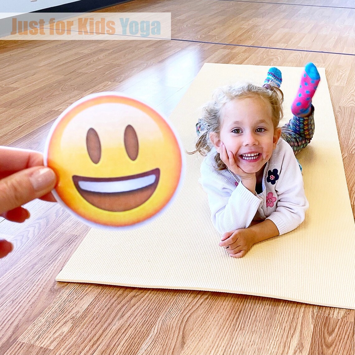 Emoji Face Yoga Cube Game for Kids Yoga Class, Lesson Plan, Mindfulness ...