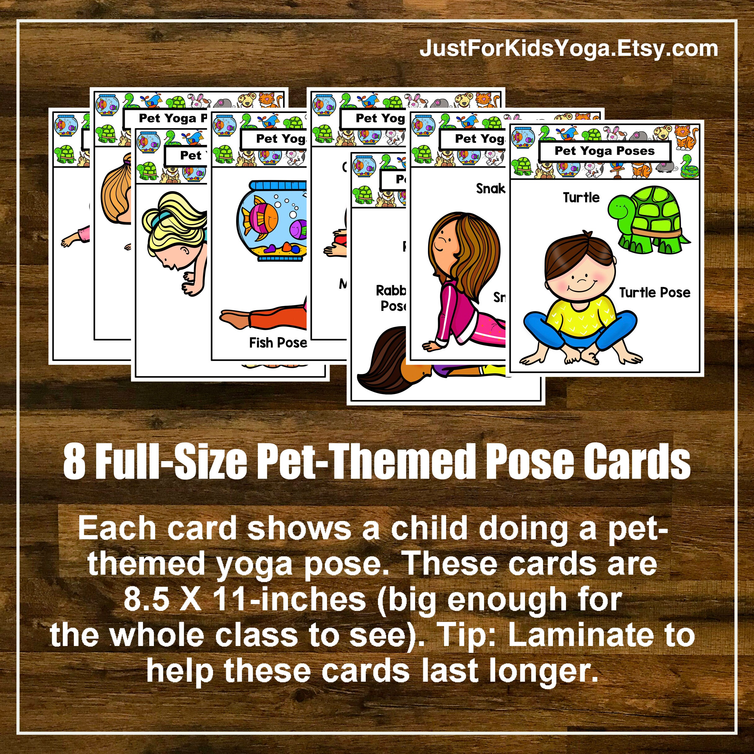 Pet Yoga Lesson Plan Kit, Animal Yoga, Pets, Mindfulness, Kids Yoga ...