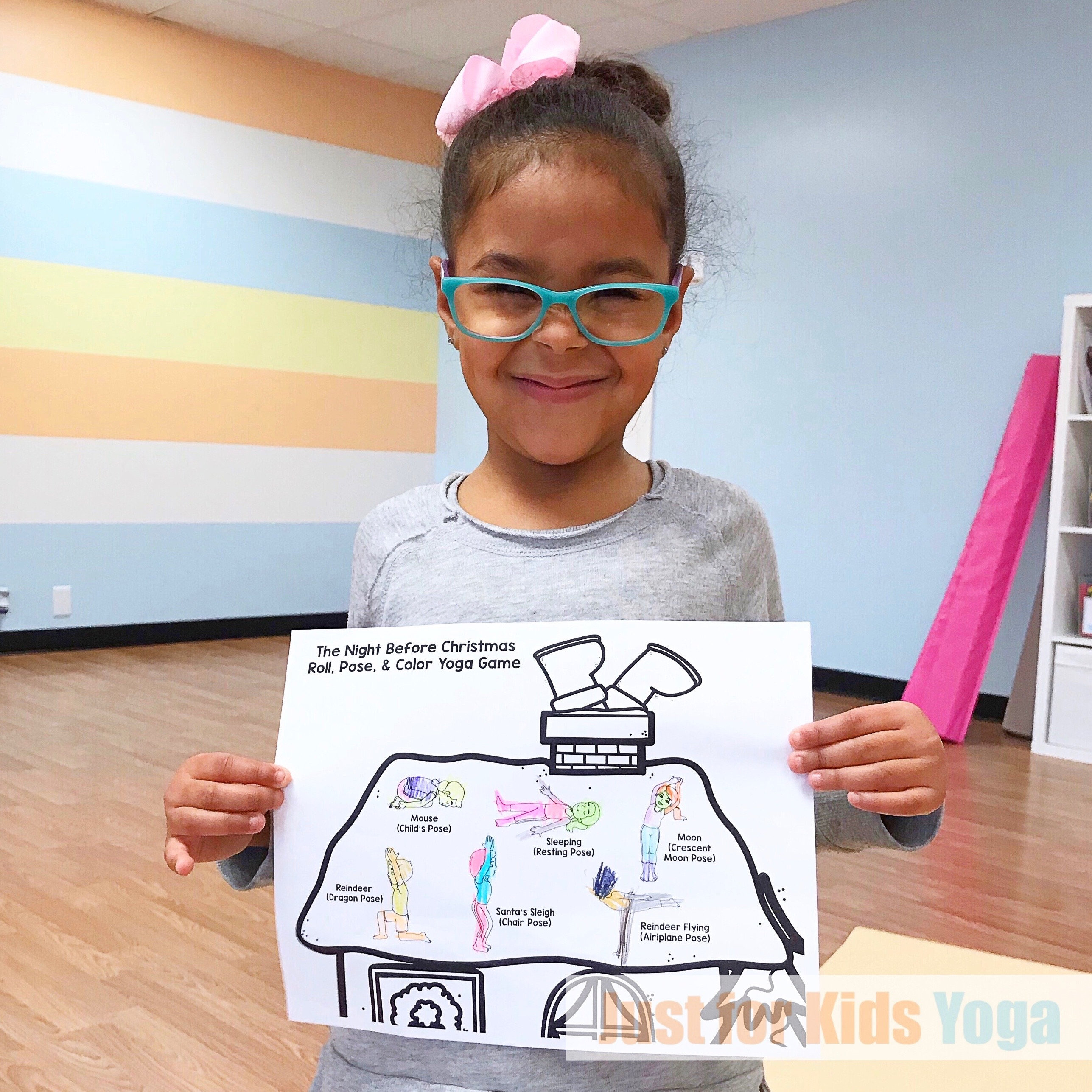 Night Before Christmas Kids Yoga Lesson Plan, Christmas, Story Time ...