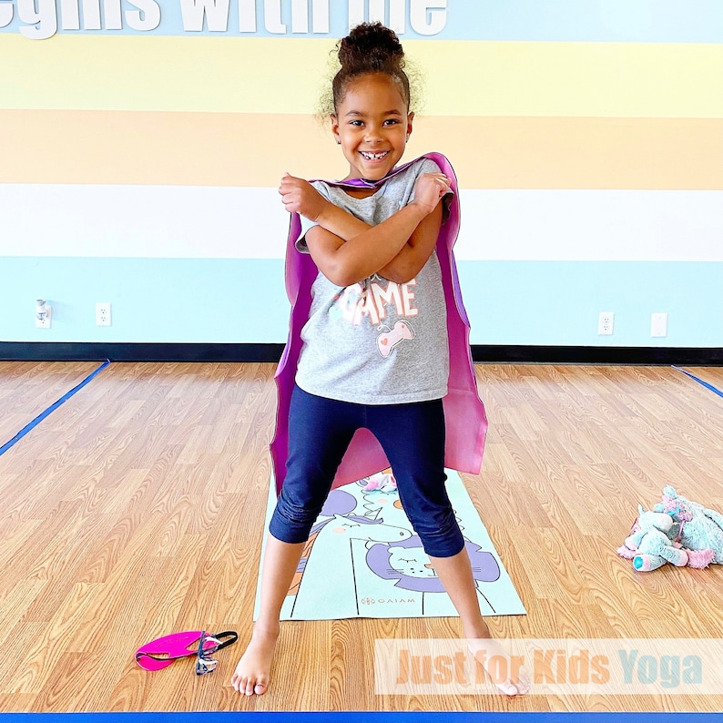 Superhero Yoga Lesson Plan Kit, Adventure Story, Mindfulness, Kids Yoga ...