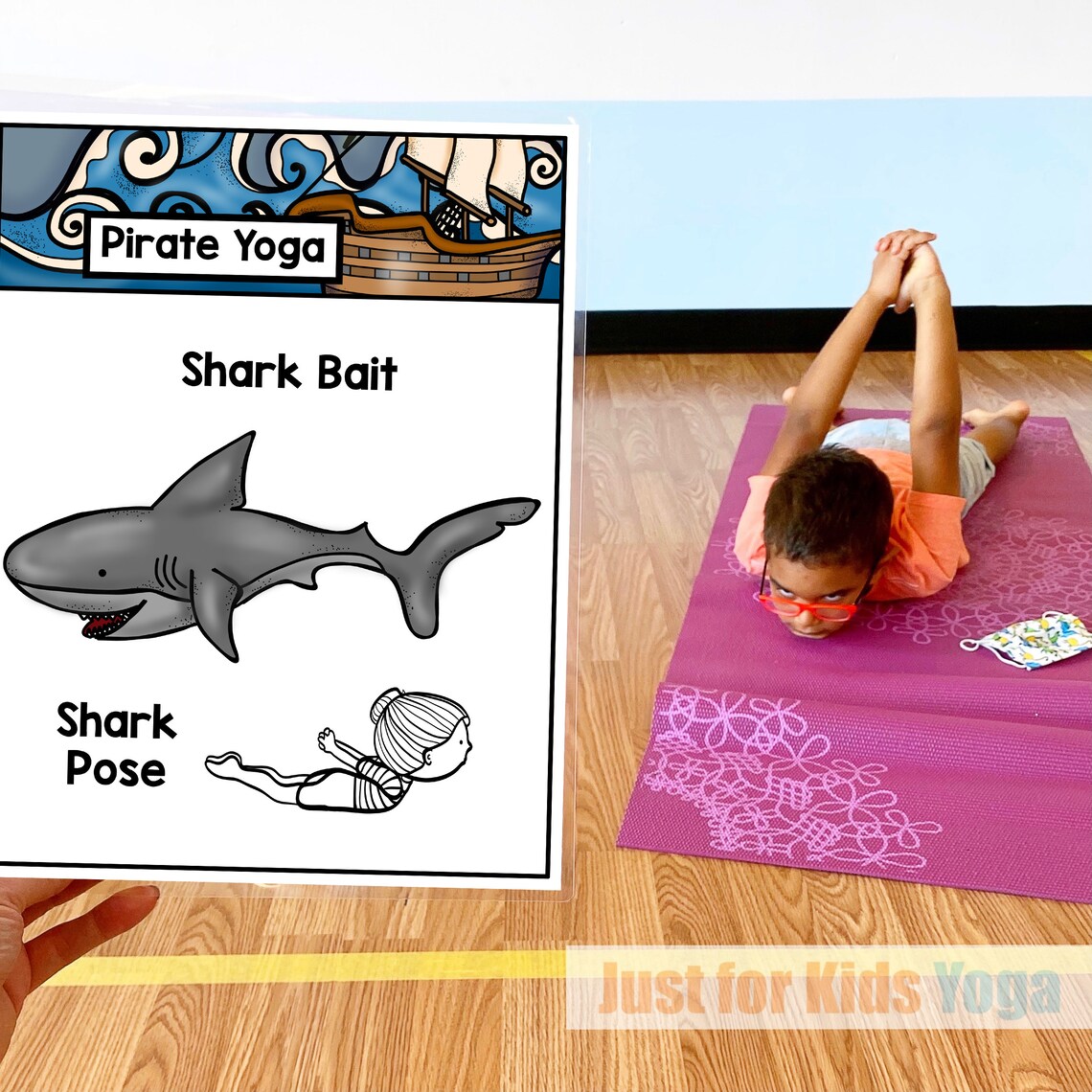 Pirate Yoga Lesson Plan Kit, Mindfulness, Kids Yoga Class, Homeschool ...