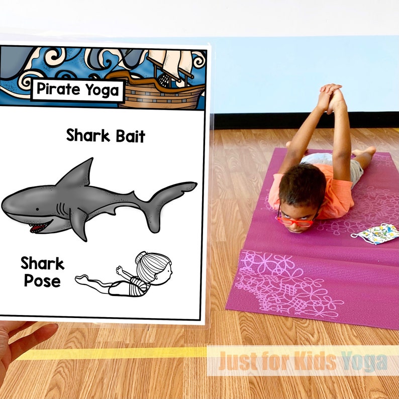 Pirate Yoga Lesson Plan Kit, Mindfulness, Kids Yoga Class, Homeschool ...