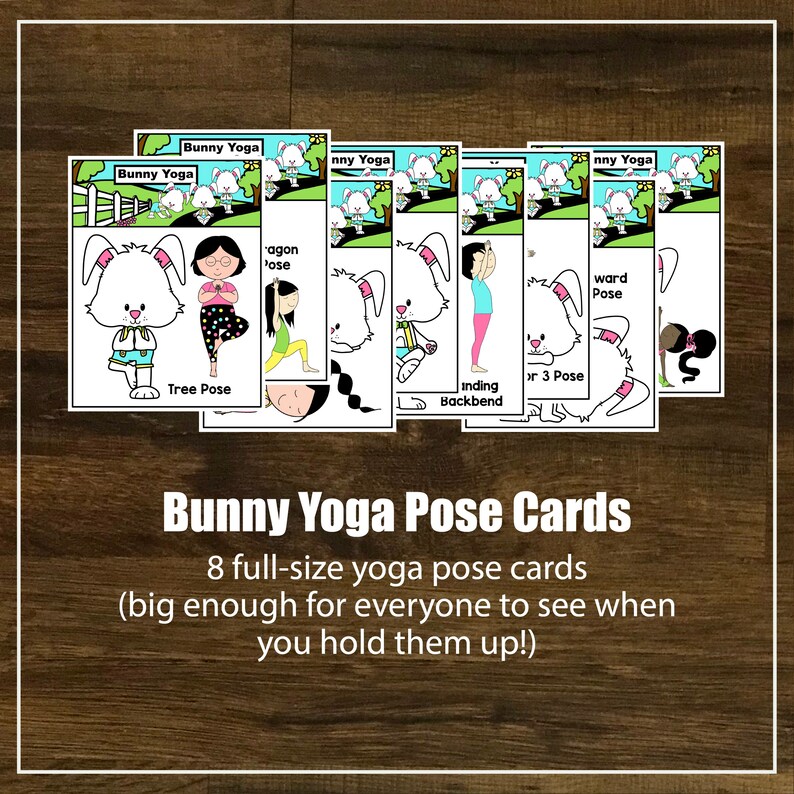 Bunny Kids Yoga Lesson Plan, Mindfulness, Kids Yoga Class, Easter ...