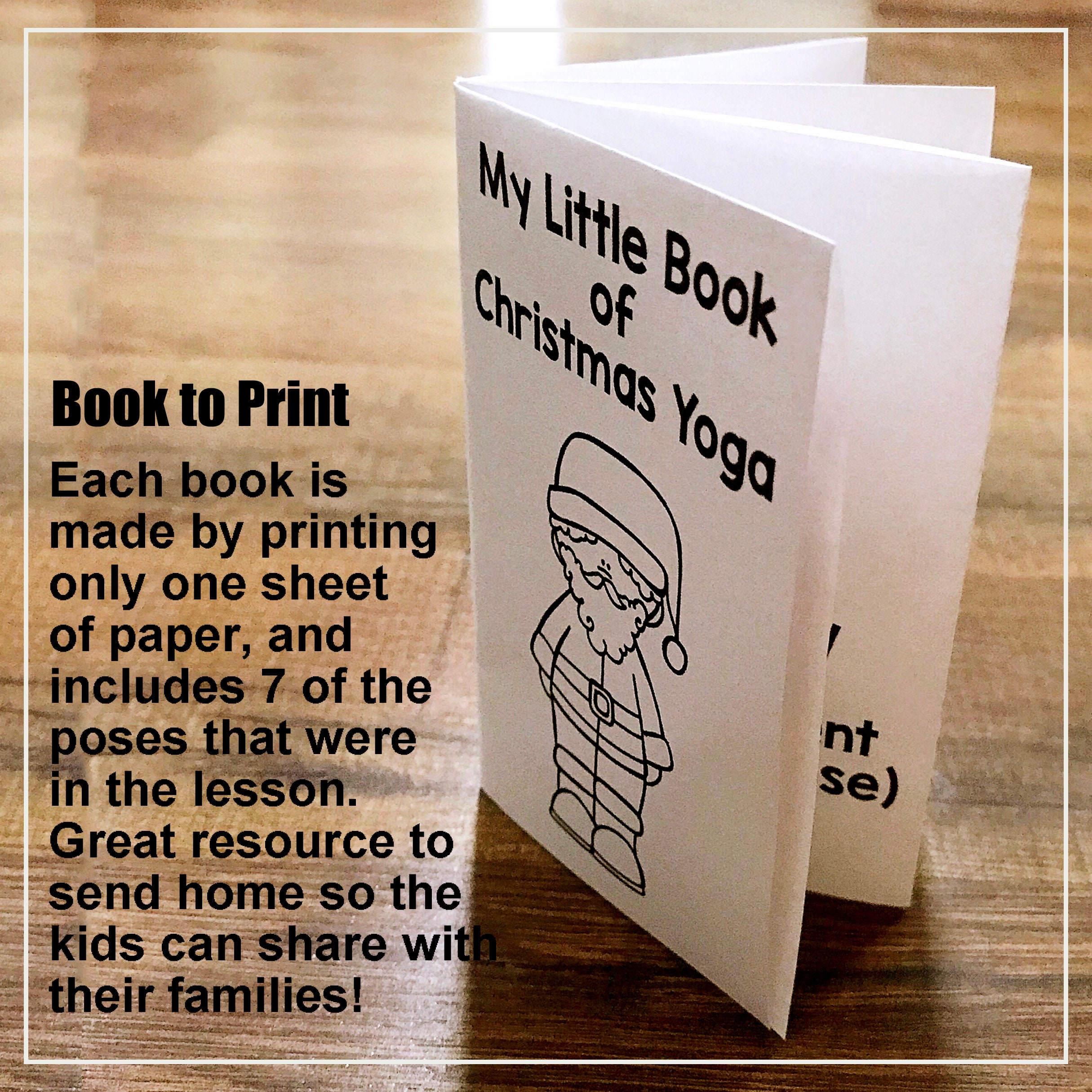 Christmas Yoga Lesson Plan Kit, Holiday, Mindfulness, Kids Yoga Class ...