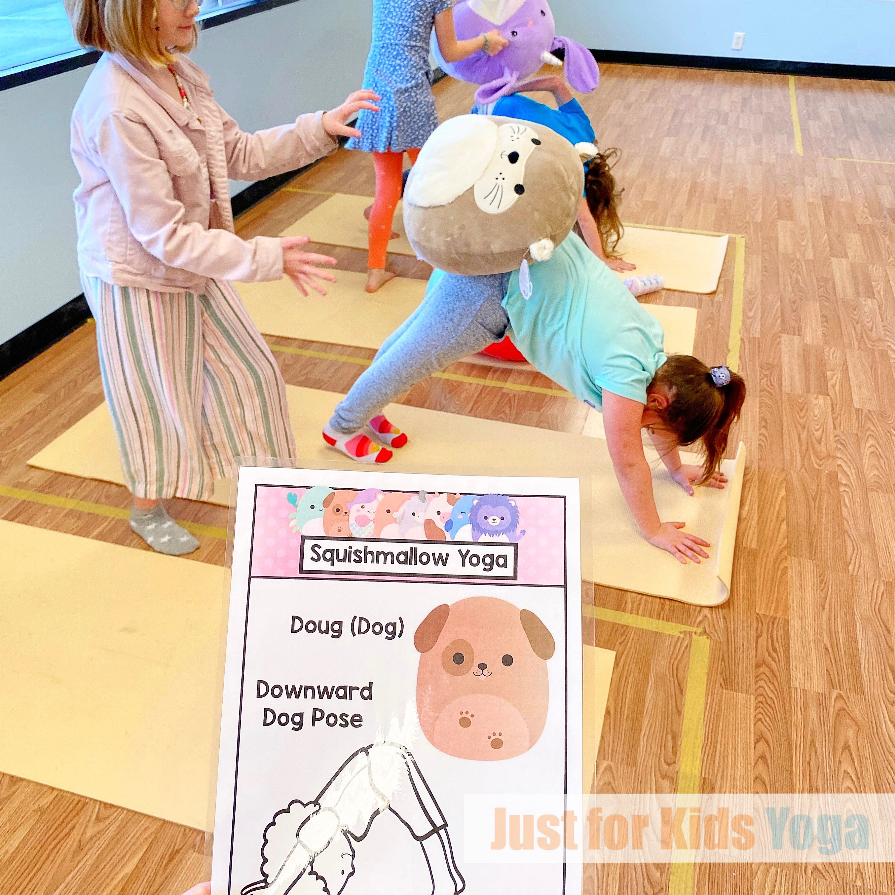 Squishies Yoga Lesson Plan Kit, Yoga Game, Mindfulness, Kids Yoga Class ...
