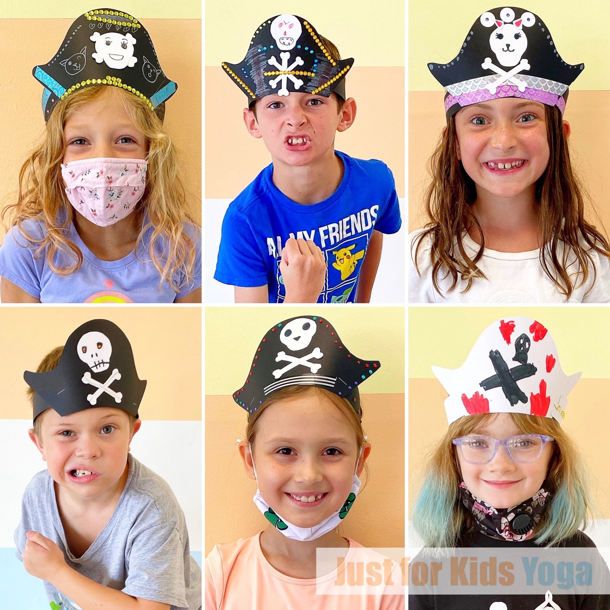 Pirate Yoga Lesson Plan Kit, Mindfulness, Kids Yoga Class, Homeschool ...