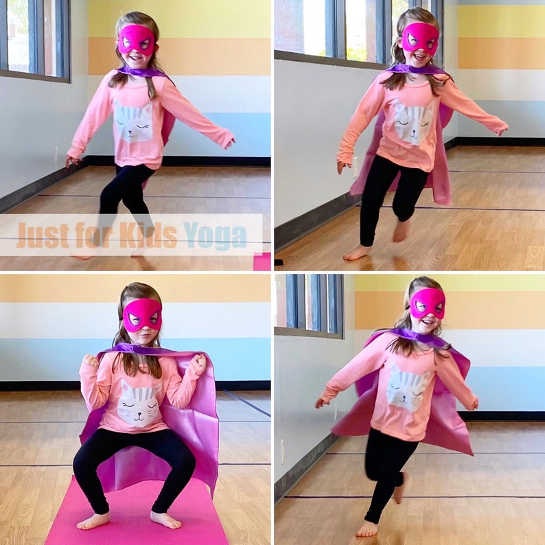 Superhero Yoga Lesson Plan Kit, Adventure Story, Mindfulness, Kids Yoga ...