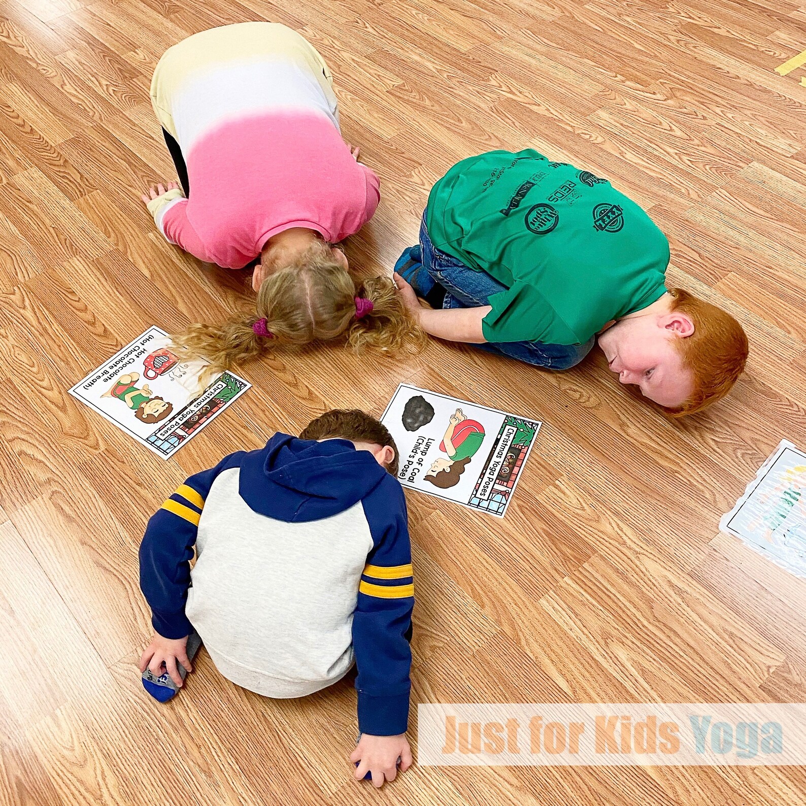 Christmas Yoga Lesson Plan Kit, Holiday, Mindfulness, Kids Yoga Class ...