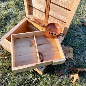 RFID Locking Stash Box With Ashtray and Hidden Key Compartment, Smoking ...