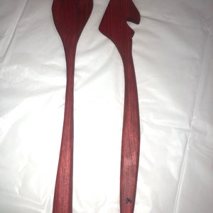 Michigan Hand Carved Spoon and Spatula Set - Etsy