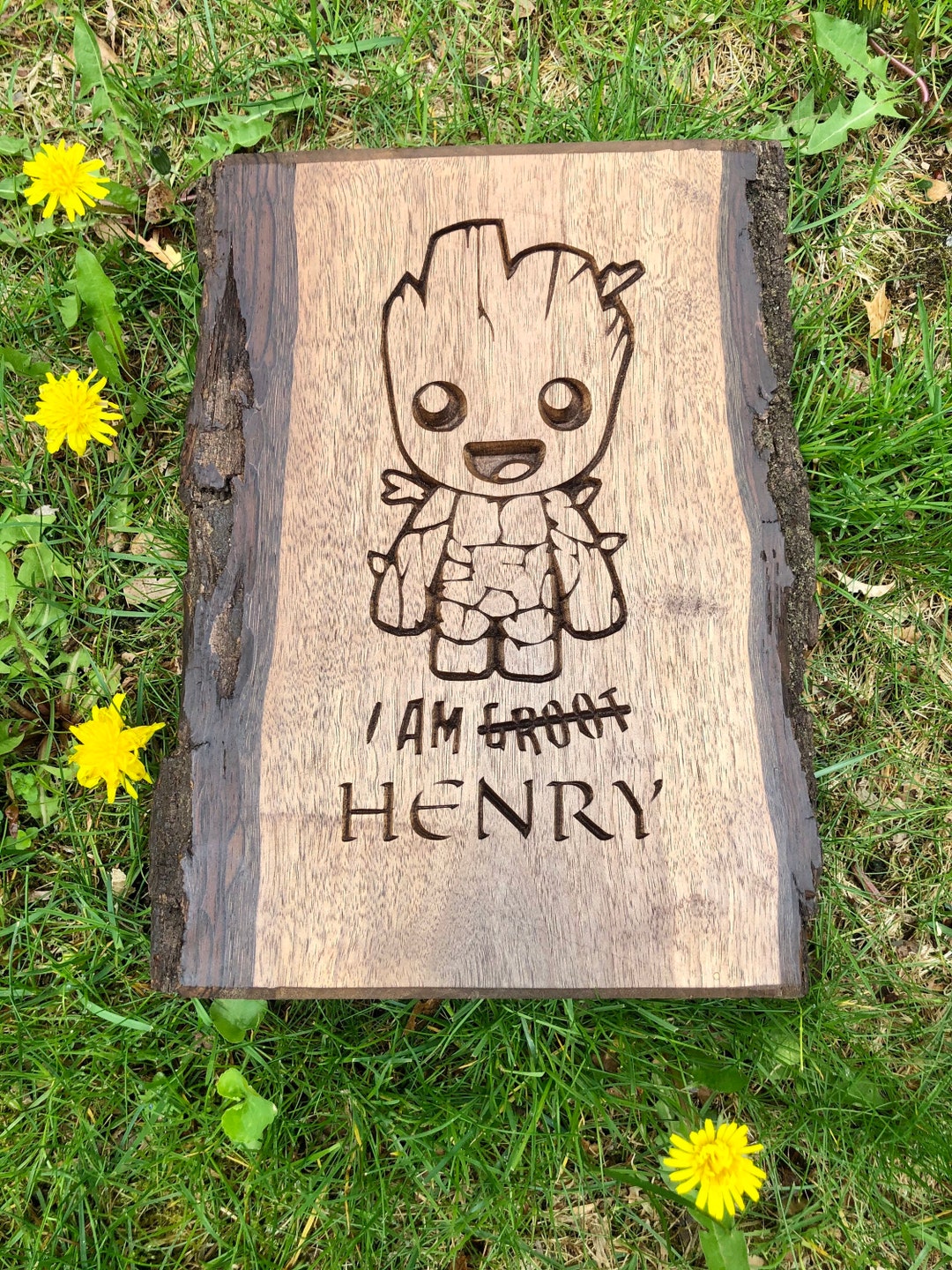 Buy Baby Groot Custom Name Sign Online in India - Etsy