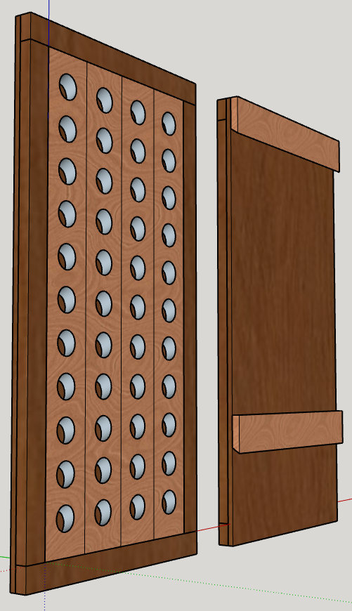 Riddling Rack Wall Planter - Etsy UK