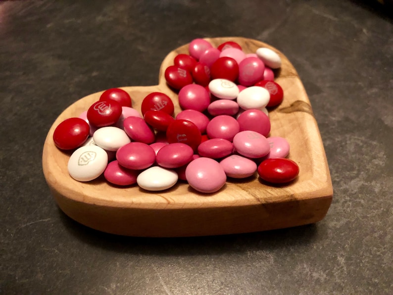 Heart Candy Dish Ambrosia Maple | Etsy