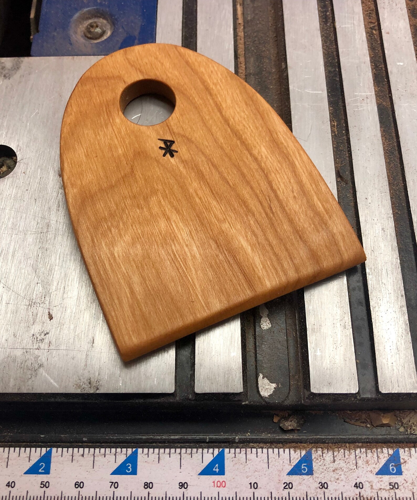 Cherry Wood Pot Scraper - Etsy