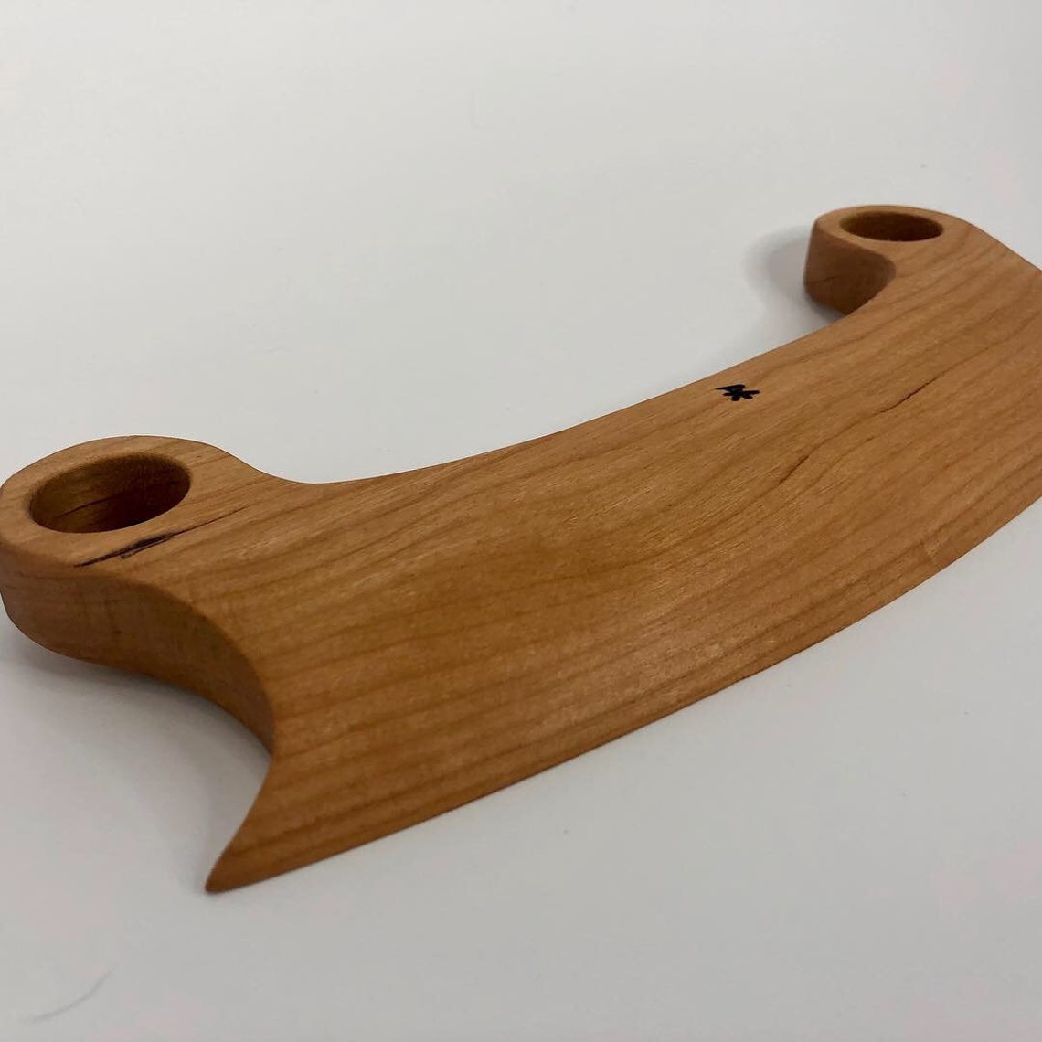 Wood Chopping Knife, Cherry Wood - Etsy