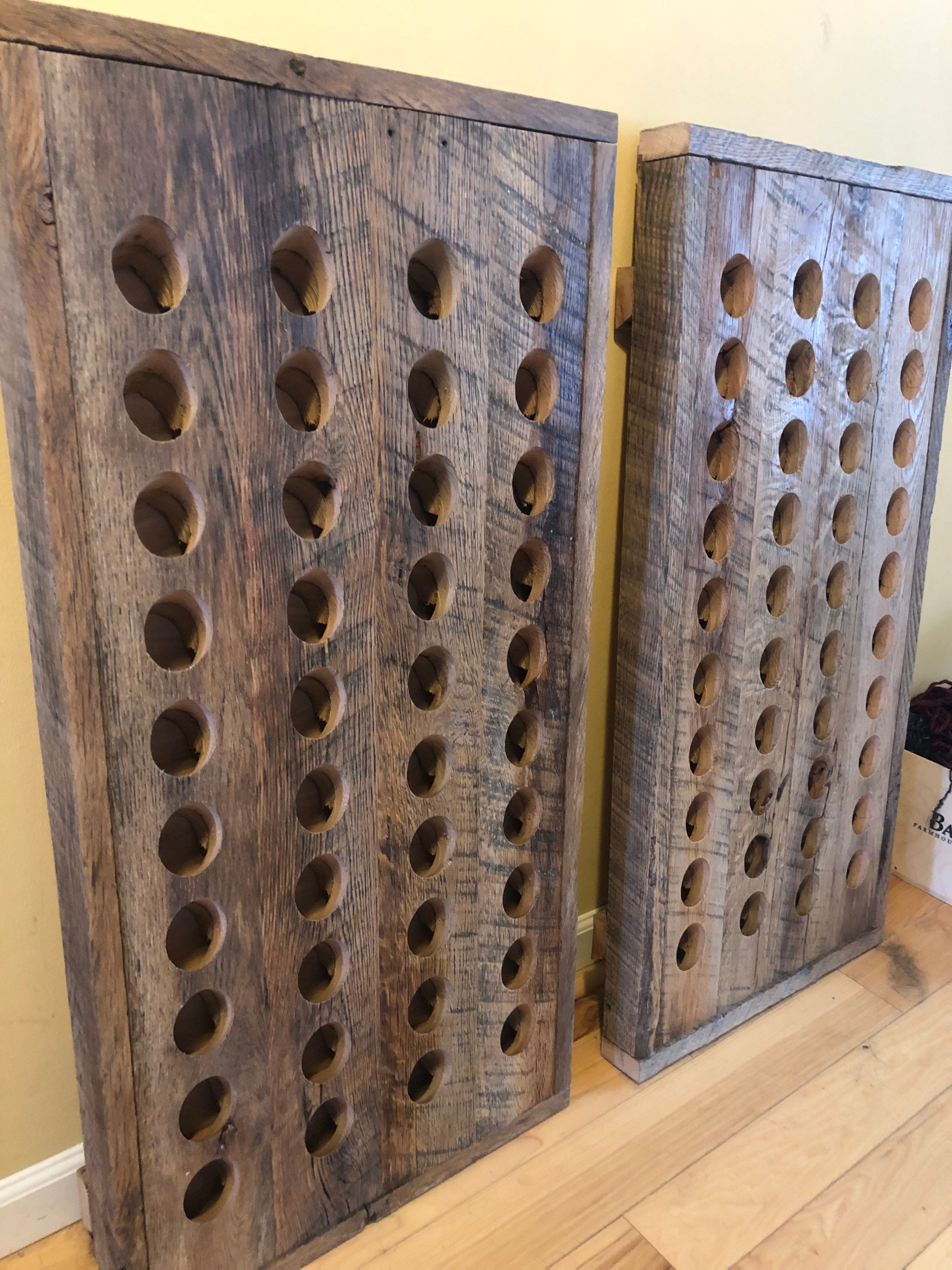 Riddling Rack Wall Planter - Etsy UK