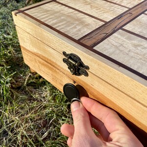 RFID Locking Stash Box With Ashtray and Hidden Key Compartment, Smoking ...