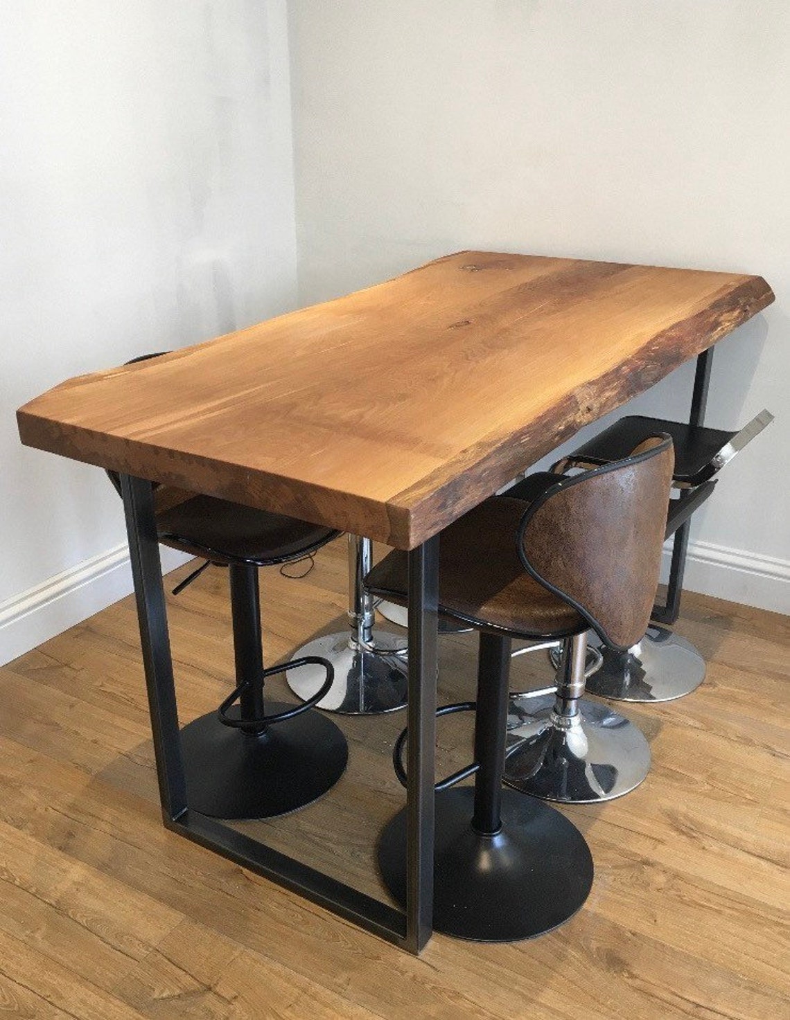 Square Handmade Industrial Style Table Legs | Etsy