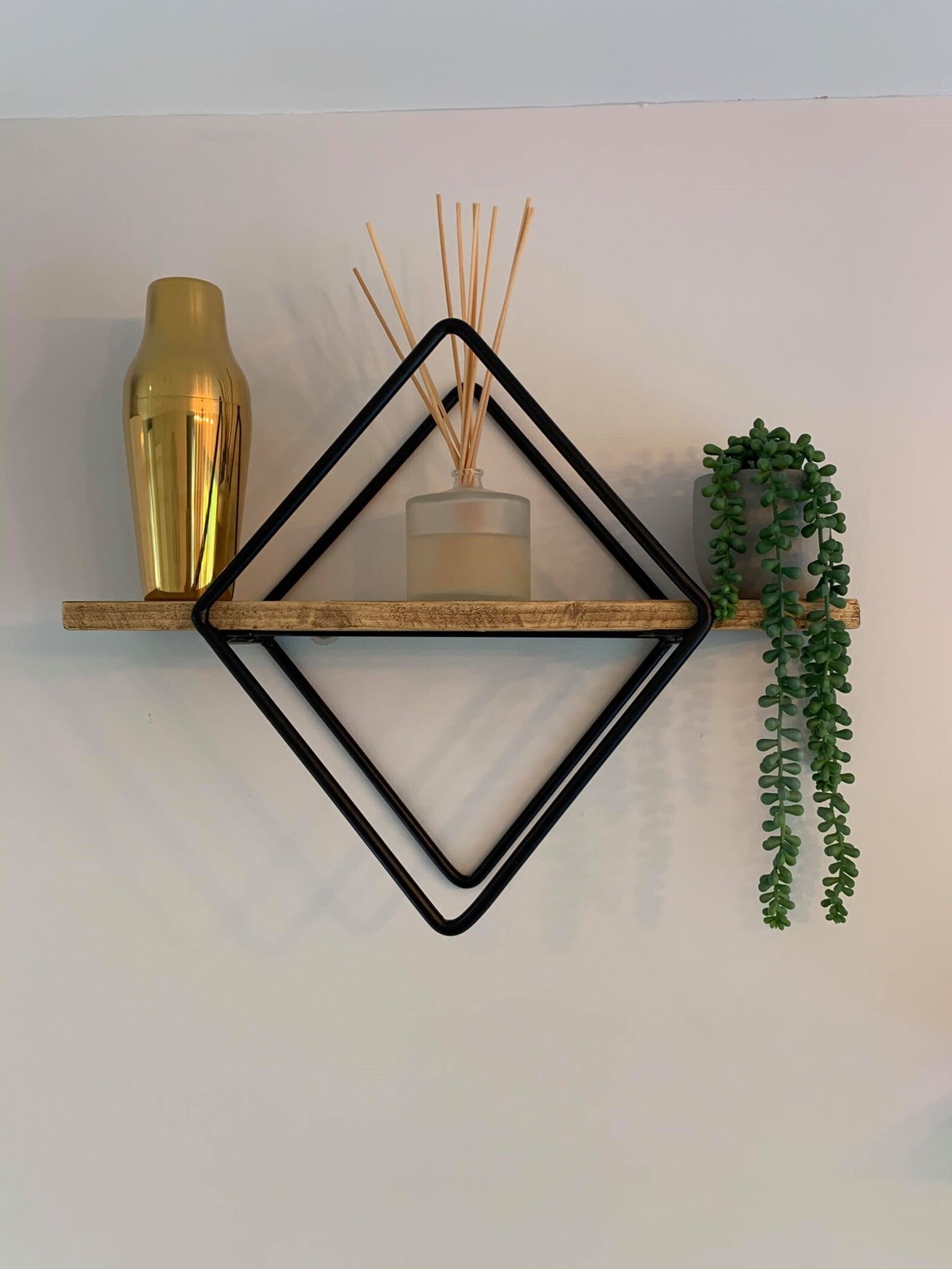 Custom Mini Diamond Shelf SINGLE Diamond Shelf Geometric - Etsy UK