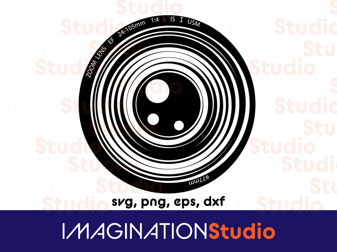 Abstract Camera Lens, Digital File, Original, Ready to Use, Dxf, Eps ...