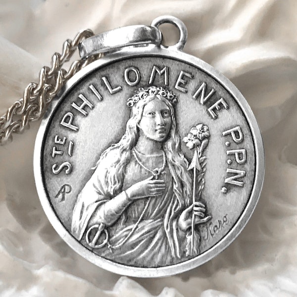 Saint St Philomena - Etsy