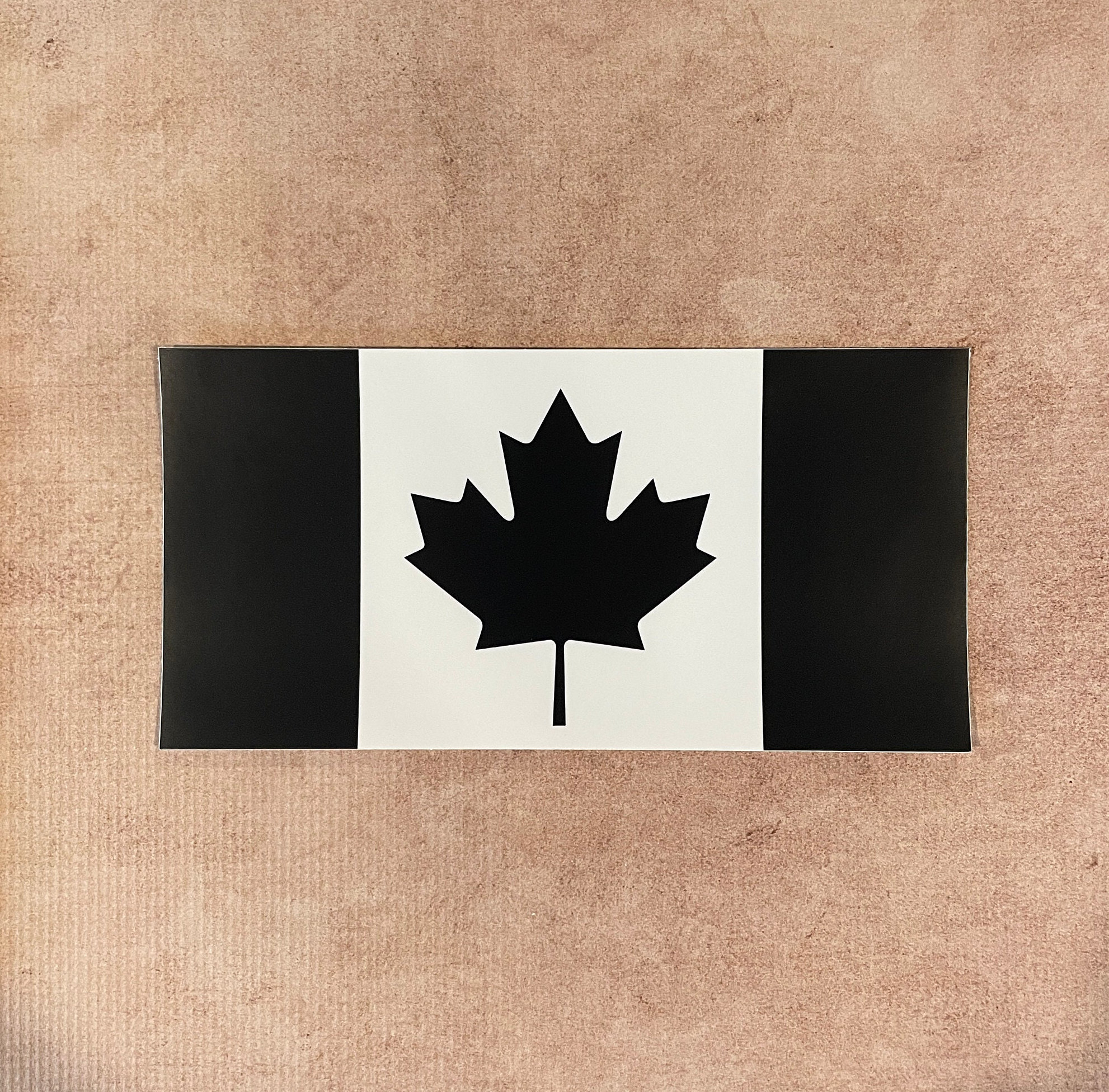 Canadian Flag 1x Sticker - Etsy