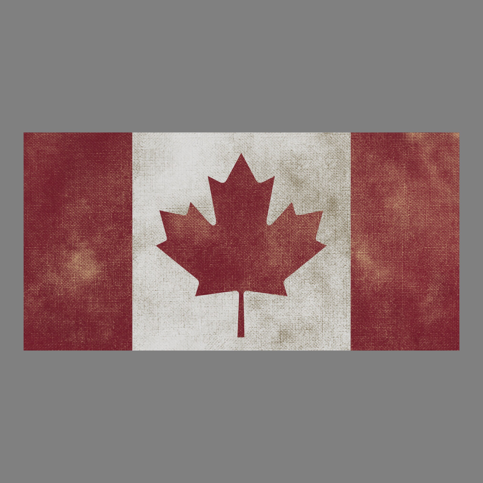 Canadian Flag 1x Sticker - Etsy