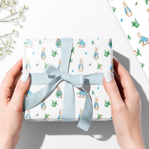 Peter Rabbit Digital Paper | Watercolor Rabbit and Friends Characters ...