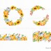 Pumpkins Frames Clipart | Watercolor Autumn Pumpkin | Sunflower Wreath ...