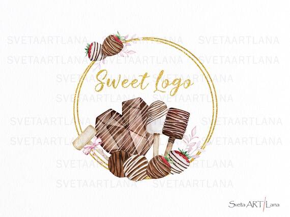 Heart Breakable Chocolate Logo Strawberry Chocolate Covered | Etsy